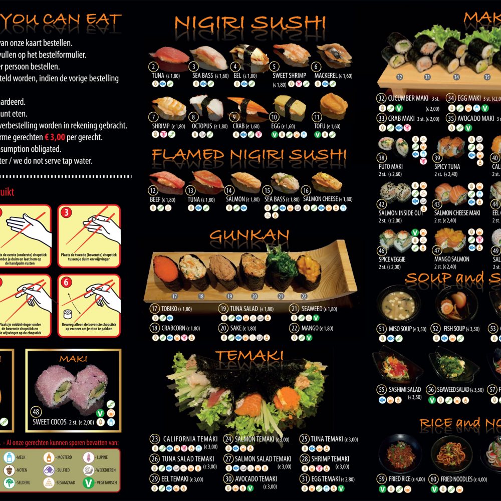 Sushi Kodoo | Menu